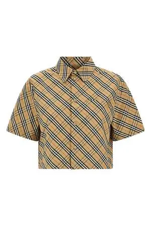 Burberry Shirt 'b Shield Check