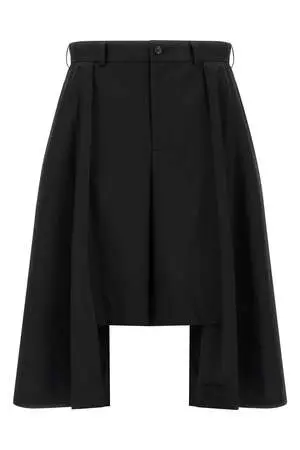 Comme Des Garçons Asymmetric Panel Skirt - Black