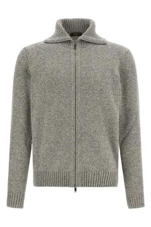 ZANONE Virgin Wool Cardigan - Gray