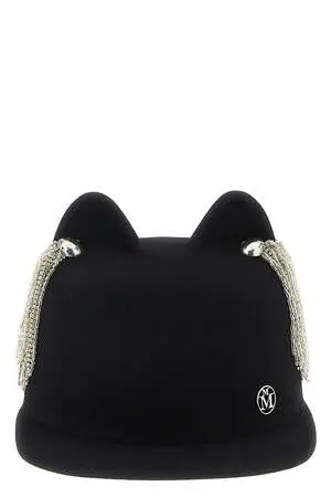MAISON MICHEL Hat 'jamie - Black
