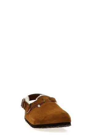 BIRKENSTOCK Tokio Shearling Clog - Brown