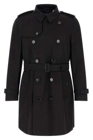 Burberry Kensington' 2-in-1 Trench Coat - Black