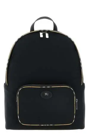 Burberry Check Trim Backpack