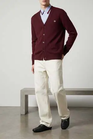 Gucci Shirt With Web Collar - Light Blue