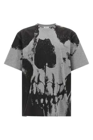 Alexander McQueen T-shirt 'skull Print - Gray
