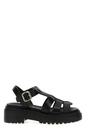Prada Fisherman' Sandals - Black