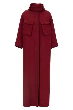 Gucci Coat 'viscose Couture Gg - Red