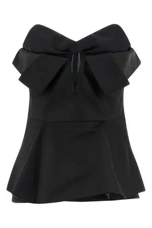 Alexander McQueen Top 'silk Duchesse