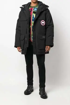 Canada Goose Parka With Logo Patch