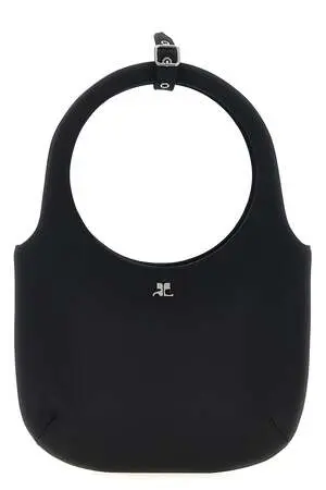 COURREGES Holy Satin Bag' Handbag - Black
