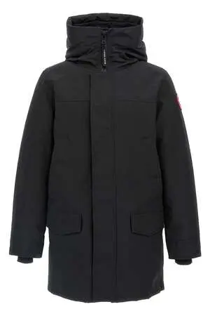 Canada Goose Langford Parka With Logo Detail - Black