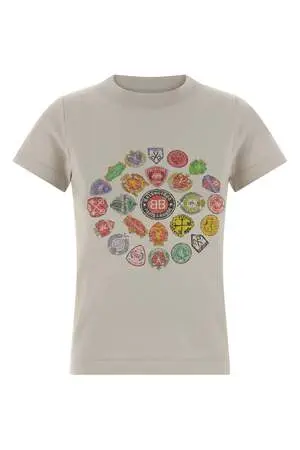 Balenciaga T-shirt 'fitted Spiral Crest