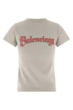 Balenciaga T-shirt 'fitted Spiral Crest