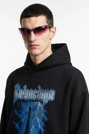 Balenciaga Boomerang Aerodynamic Sunglasses