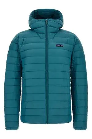 Patagonia Puffer Jacket With Horizontal Quilting - Blue