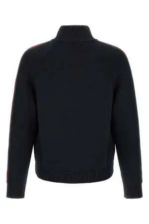 Gucci Web Stripe Knit Jacket