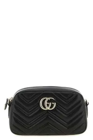 Gucci Shoulder Bag With Gg Logo Detail