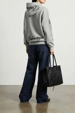 Balenciaga Hoodie With Cursive Logo
