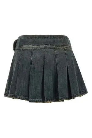 Balenciaga Skirt 'buckle Pleated
