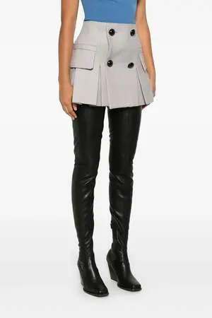 Sacai Wool Melton' Shorts