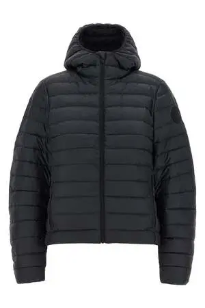 Canada Goose Down Jacket With Tonal Logo - Black