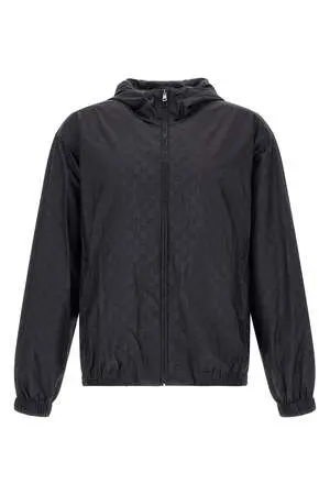 Gucci Gg Nylon Jacket - Black
