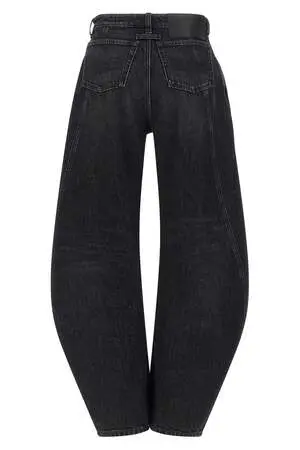 JEAN PAUL GAULTIER Jeans 'low Waisted With Strap Detail