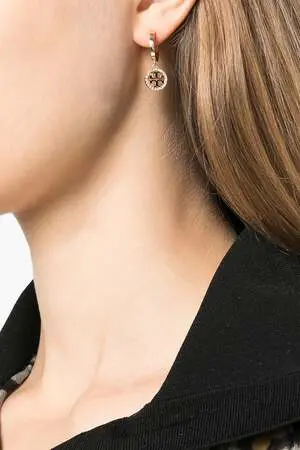 Tory Burch Miller Pavé Drop Earrings - Gold
