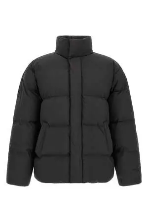 Saint Laurent Stand-collar Puffer Jacket - Black