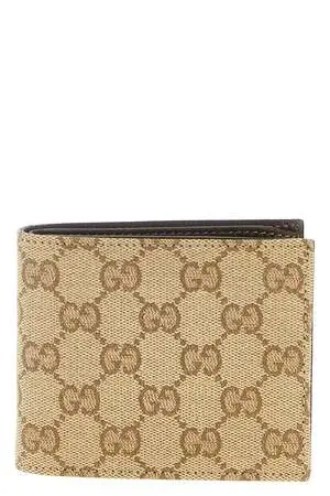 Gucci Essence Classic Bi-fold Wallet - Beige