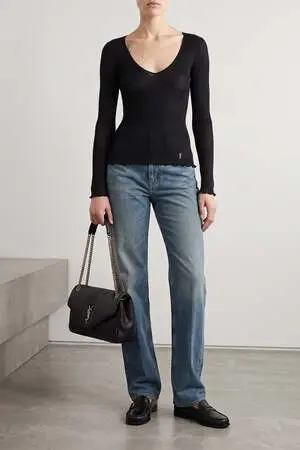 Saint Laurent Cassandre Top
