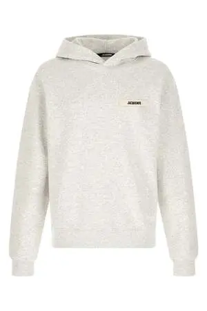 Jacquemus Le Hoodie Gros-grain' Hoodie - Gray