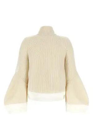Sacai Blouson With Flared Sleeves