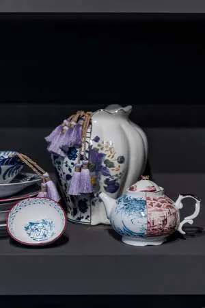 SELETTI Teapot 'hybrid Smeraldina