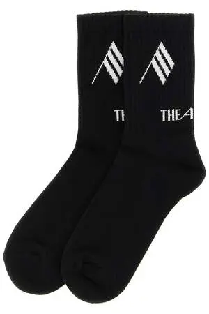 Attico Logo Intarsia Socks