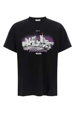 Moschino Milanhattan' T-shirt - Black
