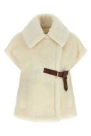 Max Mara Cape 'new Abavo - White