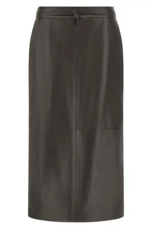 ALBERTA FERRETTI Leather Skirt
