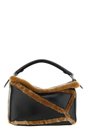 Loewe Small 'puzzle Aviator' Shoulder Bag - Multi