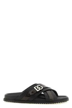 Dolce & Gabbana Dg Casual' Sandals - Black
