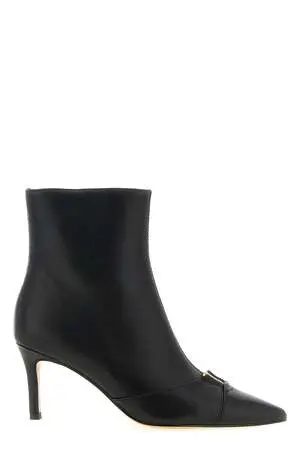 TWINSET T-logo Ankle Boots