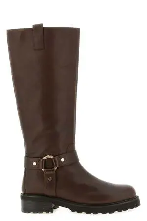 TWINSET Knee-high Boots With Twisted Ring Detail