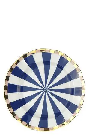 BITOSSI Dessert Plate With Gold Details - Multi