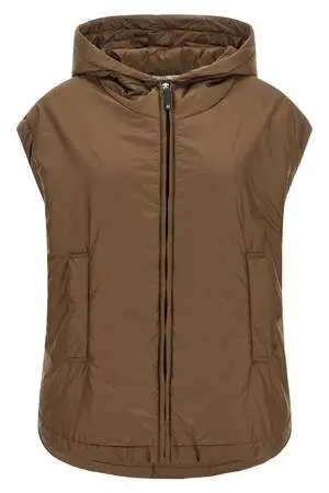 Max Mara Mtcambra' Vest - Brown