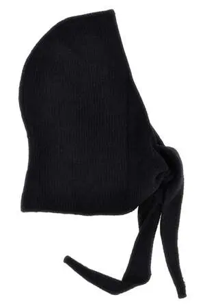 GANNI Wool Balaclava - Black