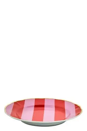BITOSSI Dessert Plate 'stripes' 20.5 Cm