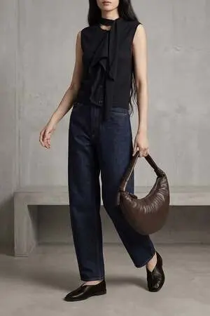 AGOLDE Luna Pieced Jeans With Curved Silhouette