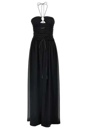 TOM FORD Dress 'silk Georgette Evening Dress - Black