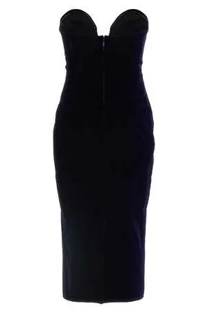 TOM FORD Dress 'stretch Velvet Strapless Cocktail Dress