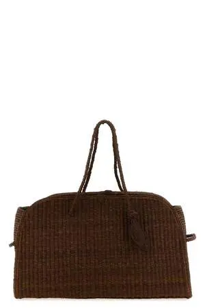 Jacquemus Le Grand Turismo Raphia' Tote Bag - Brown